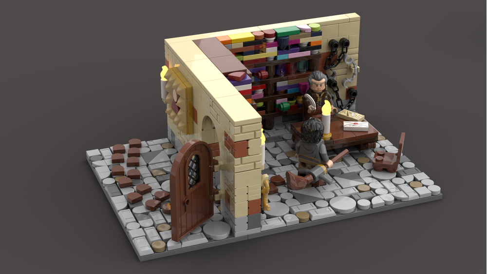 LEGO MOC Harry Potter at Caretaker Argus Filch's office by ...