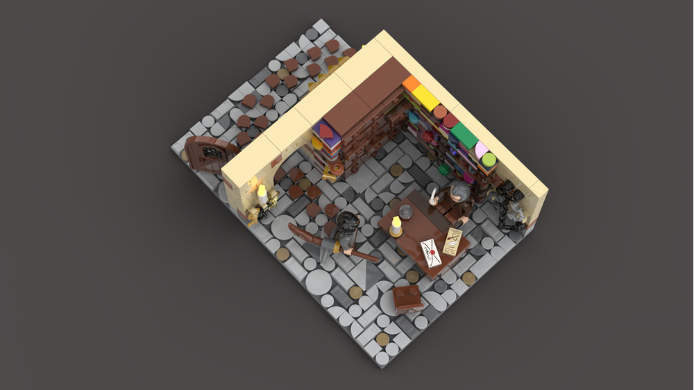 LEGO MOC Harry Potter at Caretaker Argus Filch's office by ...