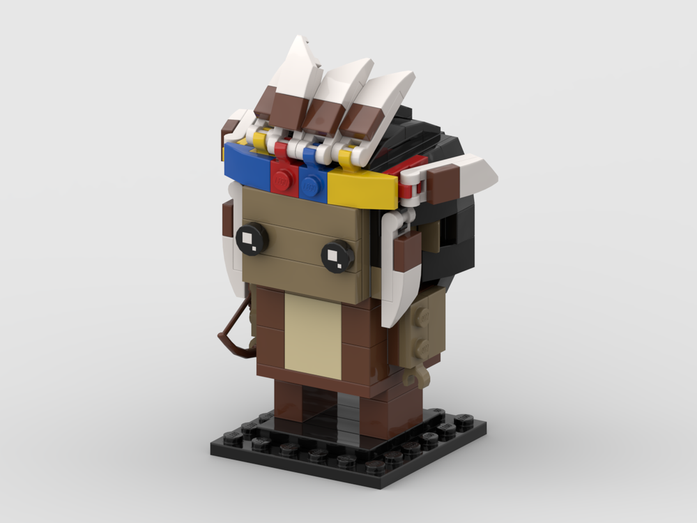 Lego Moc Indian By Hiddenface Rebrickable Build With Lego