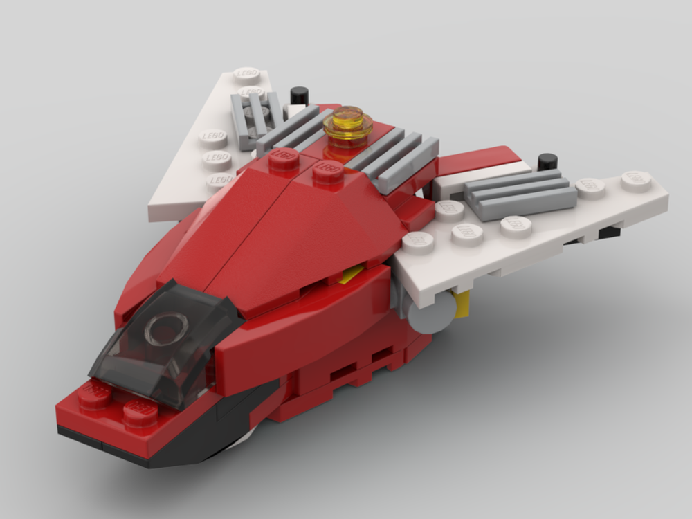 LEGO MOC Red Fly Cargo by insaneadj | Rebrickable - Build with LEGO