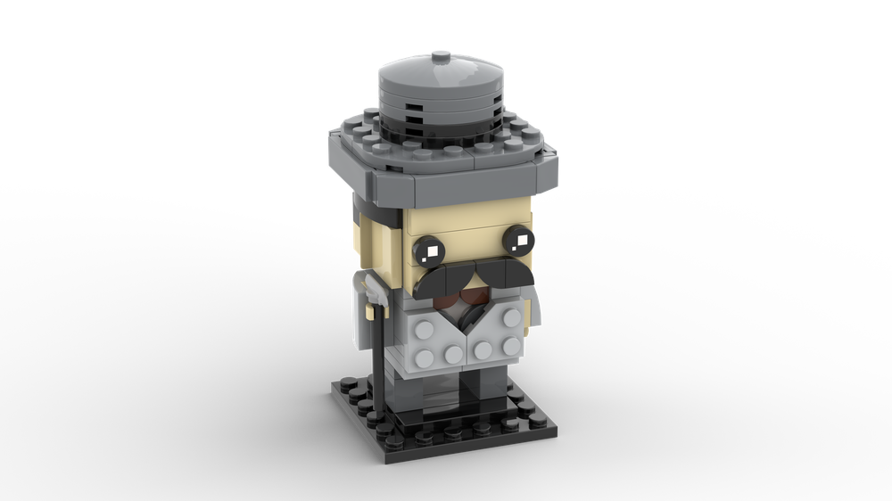 LEGO MOC Hercule Poirot by Whathetech | Rebrickable - Build with LEGO