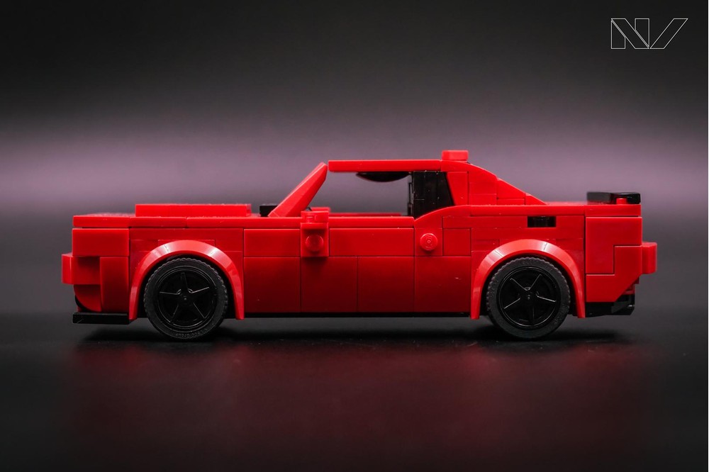 LEGO MOC Dodge Challenger Demon by NV Carmocs | Rebrickable - Build ...