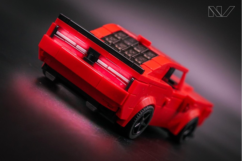 LEGO MOC Dodge Challenger Demon by NV Carmocs | Rebrickable - Build ...