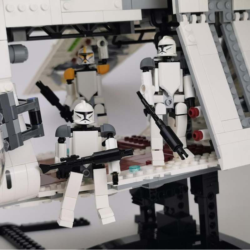 LEGO MOC UCS Gunship Clones by Breaaad | Rebrickable - Build with LEGO