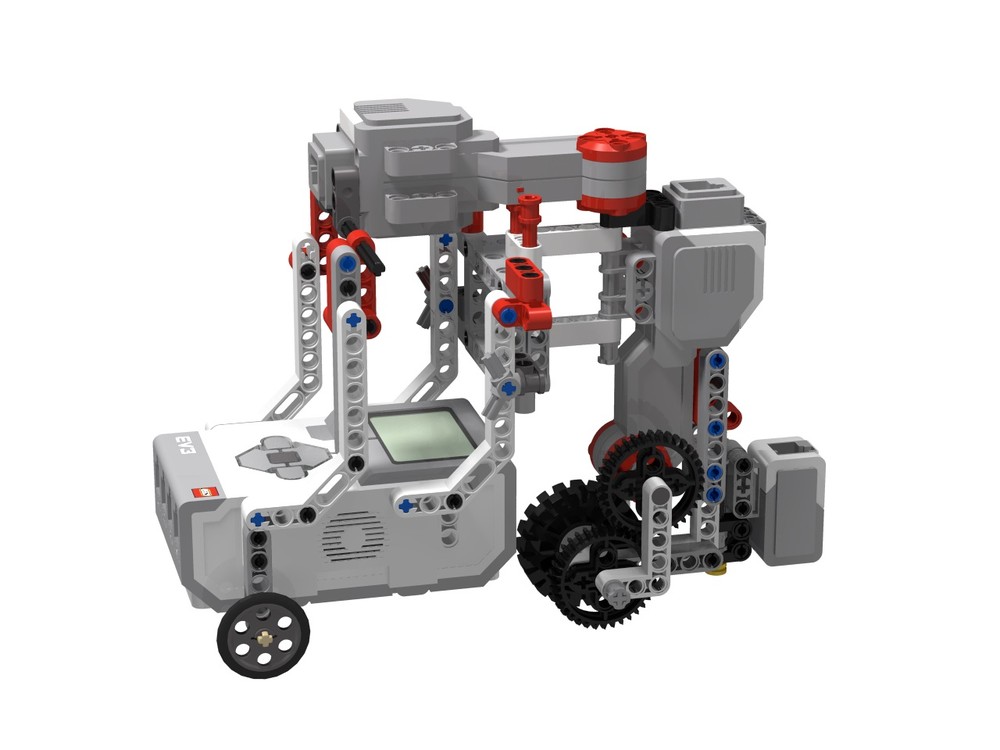 LEGO MOC EV3 Power Steering by Walt.White | Rebrickable - Build with LEGO