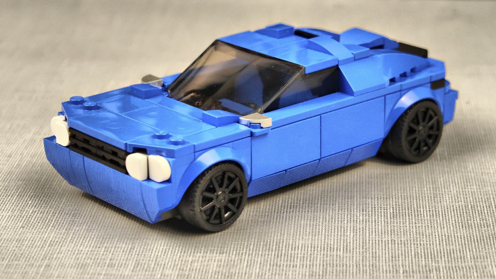 LEGO MOC Custom Sport Car 8 wide by Zagdima | Rebrickable - Build with LEGO