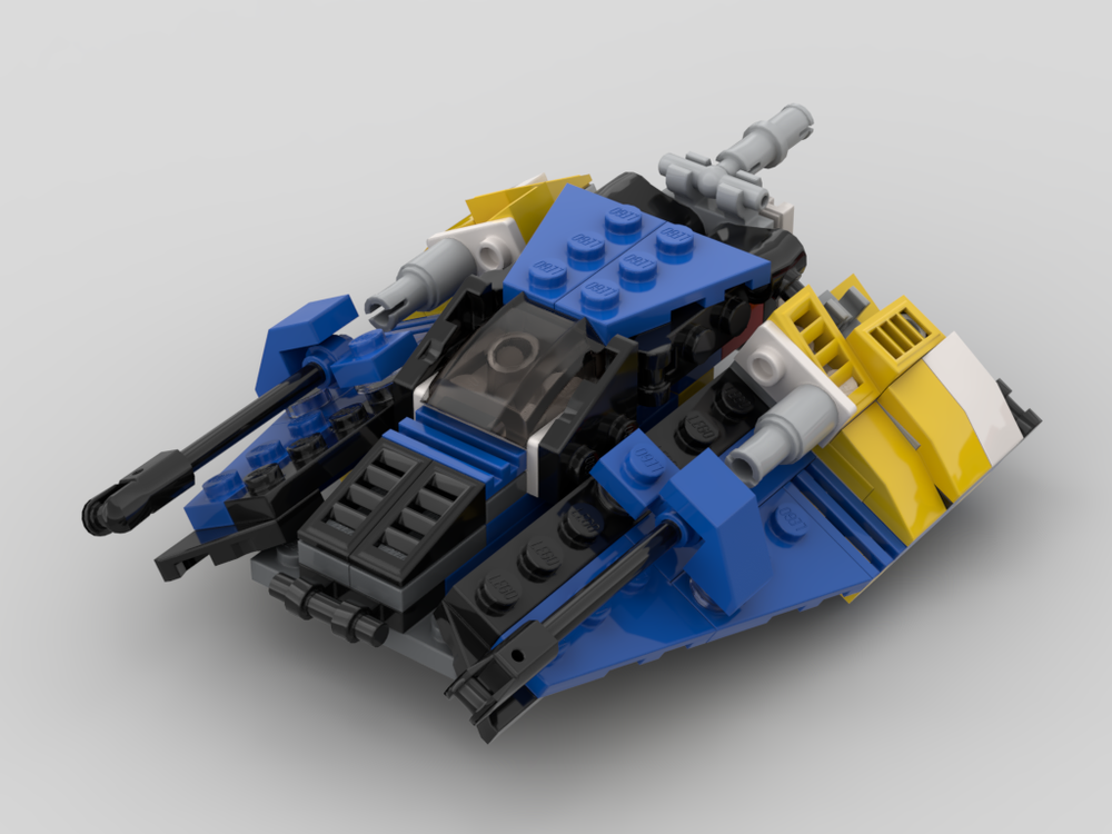 LEGO MOC 31087 T-47 Snowspeeder by KlintIsztvud | Rebrickable - Build ...