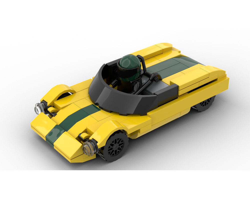 LEGO MOC Lotus 23b by BrickMOCery | Rebrickable - Build with LEGO