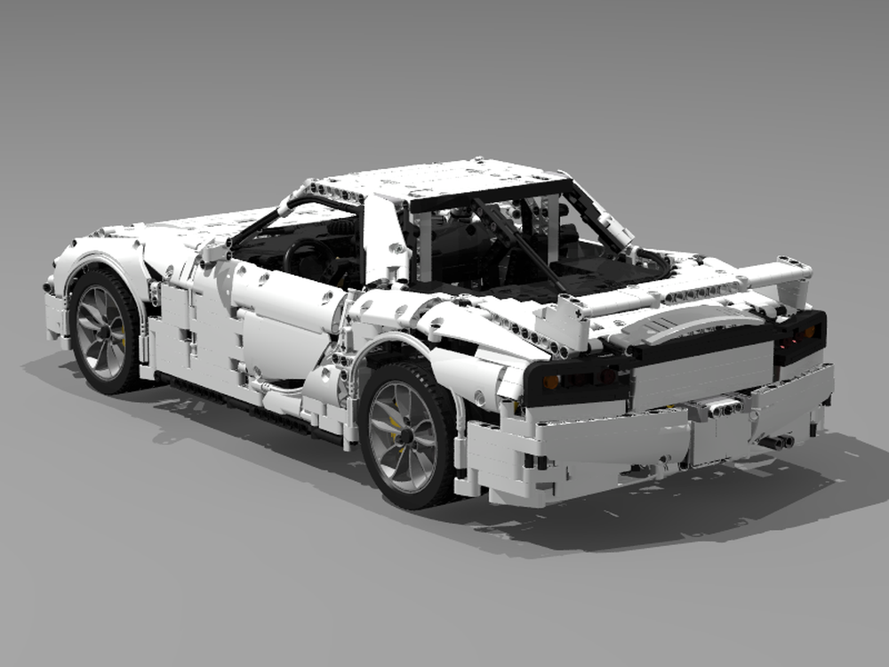 LEGO MOC Mazda rx7 fd by Antoine11 | Rebrickable - Build with LEGO