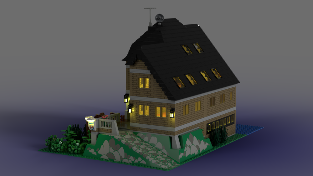 LEGO MOC Coast Guard Station by zero_g_is_fun | Rebrickable - Build ...
