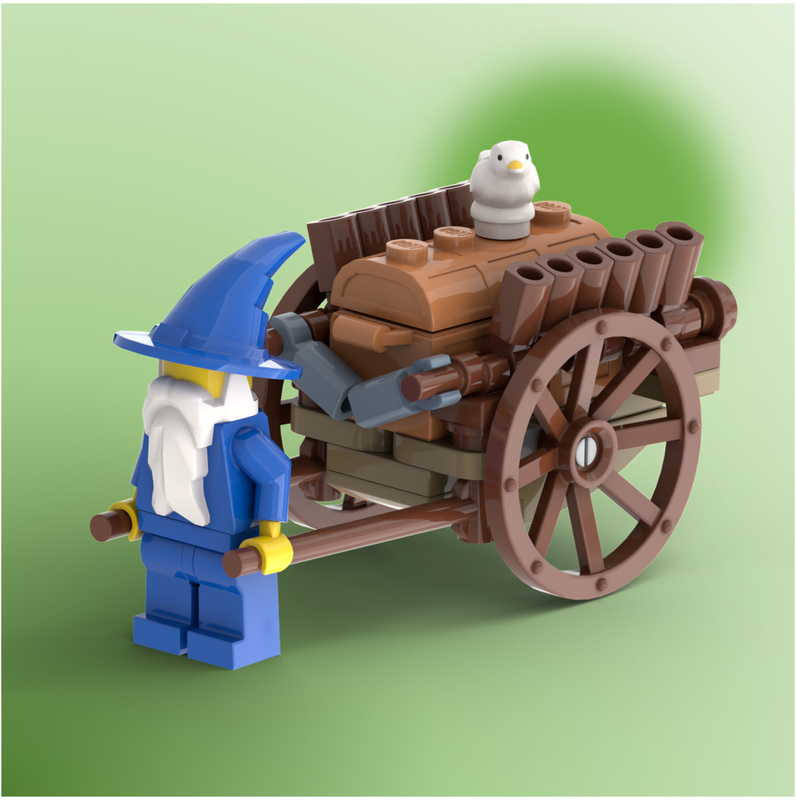 LEGO MOC Majistos Cart - 1736 by the_bricked_cave | Rebrickable - Build ...