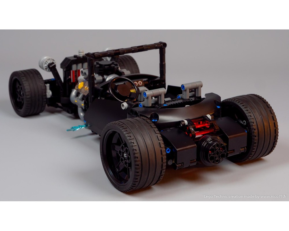 LEGO MOC 42127 Model B - Bucket Hot Rod by Nico71 | Rebrickable - Build ...