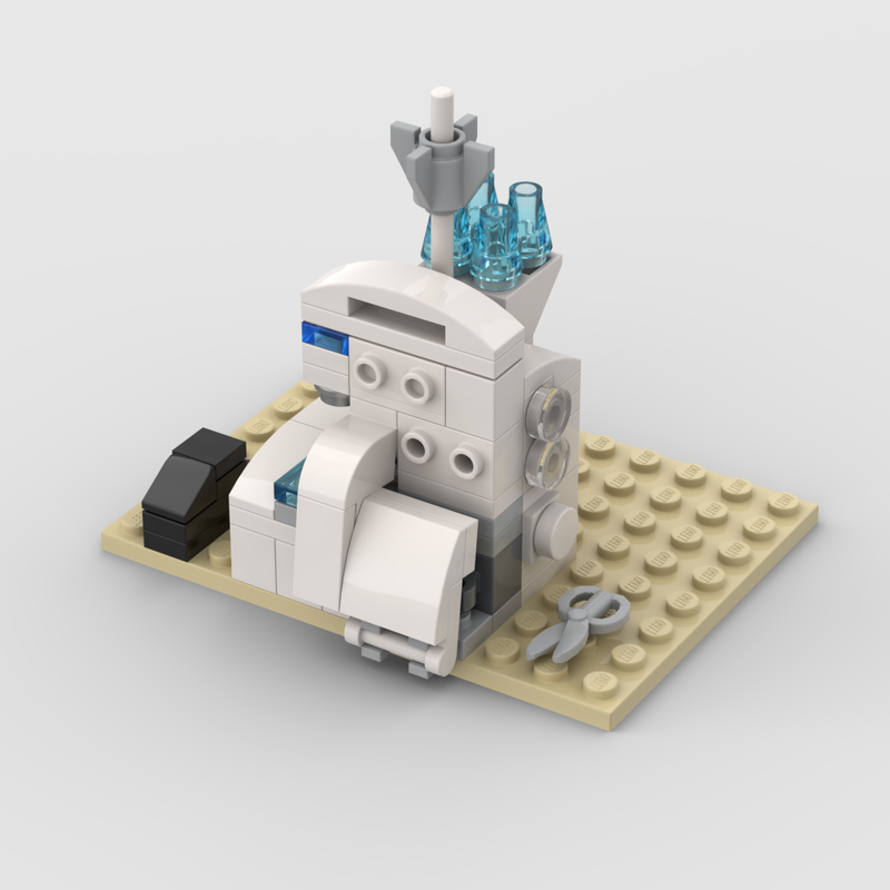 LEGO MOC Juki 654DE Overlocker / Serger / Sewing Machine by ...