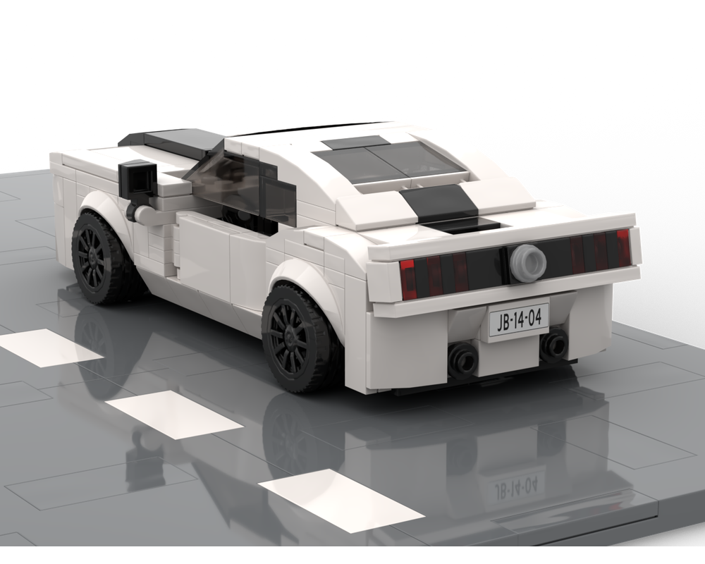 LEGO MOC Ford Mustang Fastback 2.3 by Firemodels | Rebrickable - Build ...