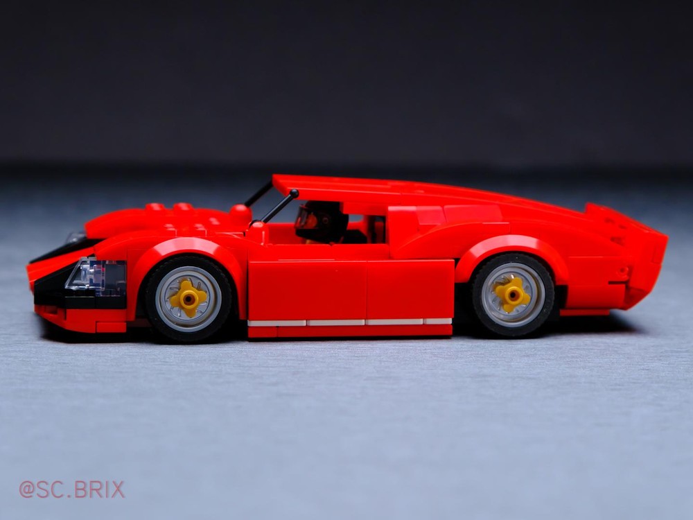 LEGO MOC FORD GT40 MK IV by sc.brix | Rebrickable - Build with LEGO