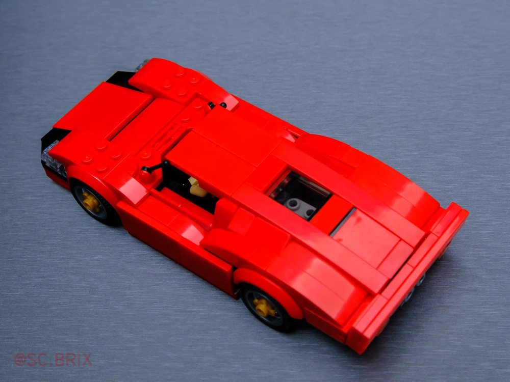 LEGO MOC FORD GT40 MK IV by sc.brix | Rebrickable - Build with LEGO