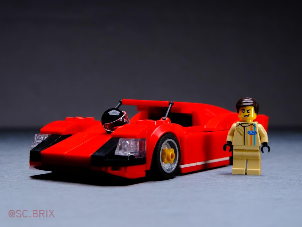 LEGO MOC FORD GT40 MK IV by sc.brix | Rebrickable - Build with LEGO