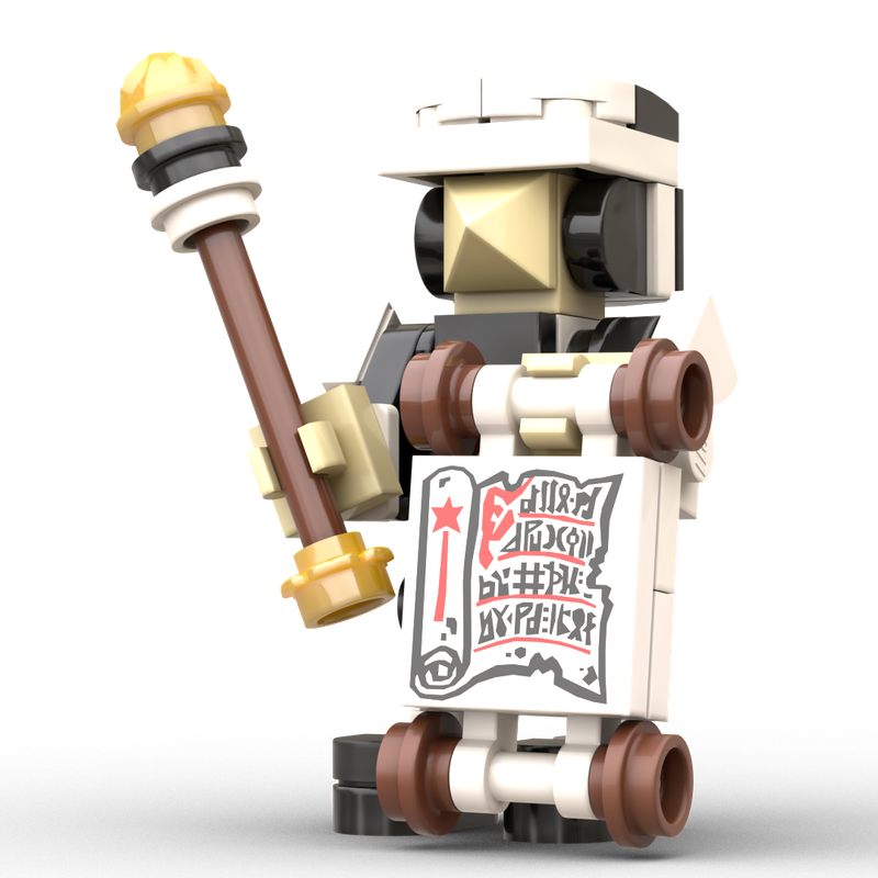 Lego Moc Medieval Royal Guard Herald By Dariusdrum Rebrickable