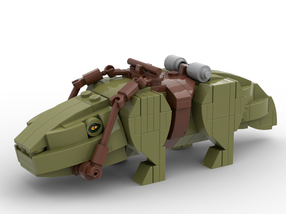LEGO MOC Dewback - Minifig Scale by The_Minikit_Guy | Rebrickable ...