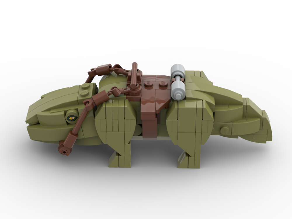 LEGO MOC Dewback - Minifig Scale by The_Minikit_Guy | Rebrickable ...