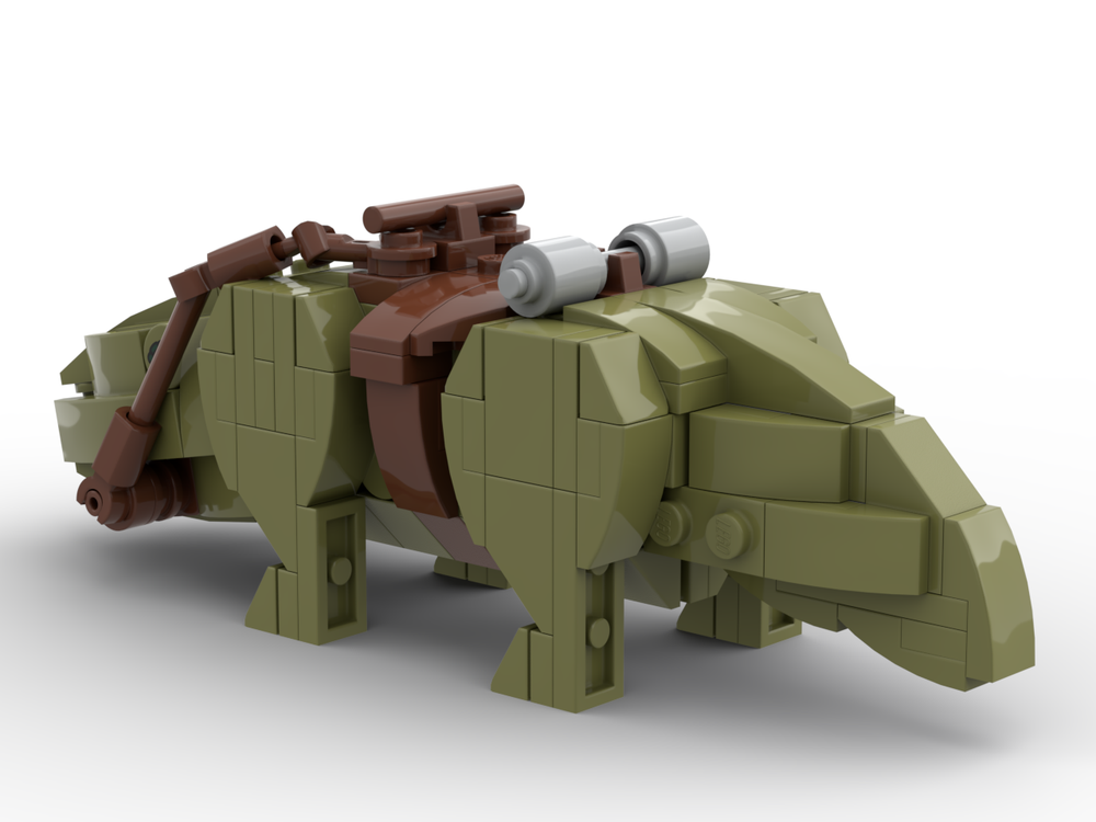LEGO MOC Dewback - Minifig Scale by The_Minikit_Guy | Rebrickable ...