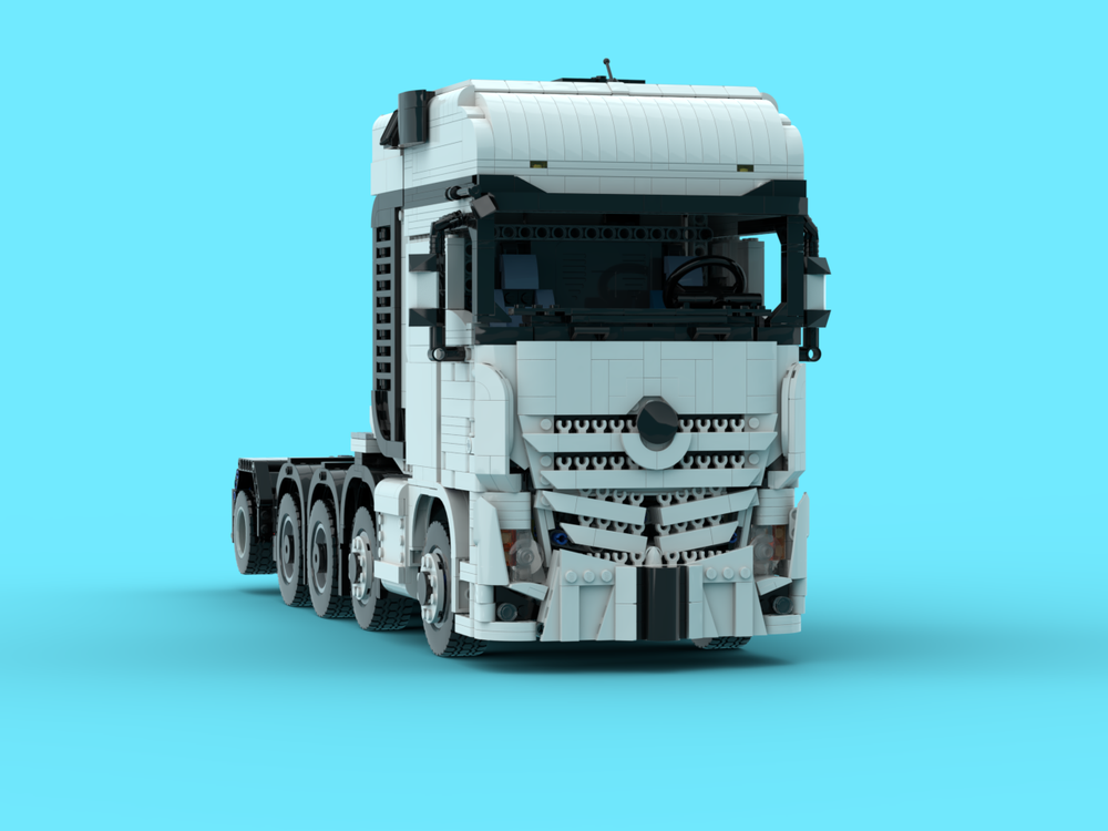 LEGO MOC Additional Axle for Moc Benz Mercedes 4163 truck 8X4 to 10X4 ...