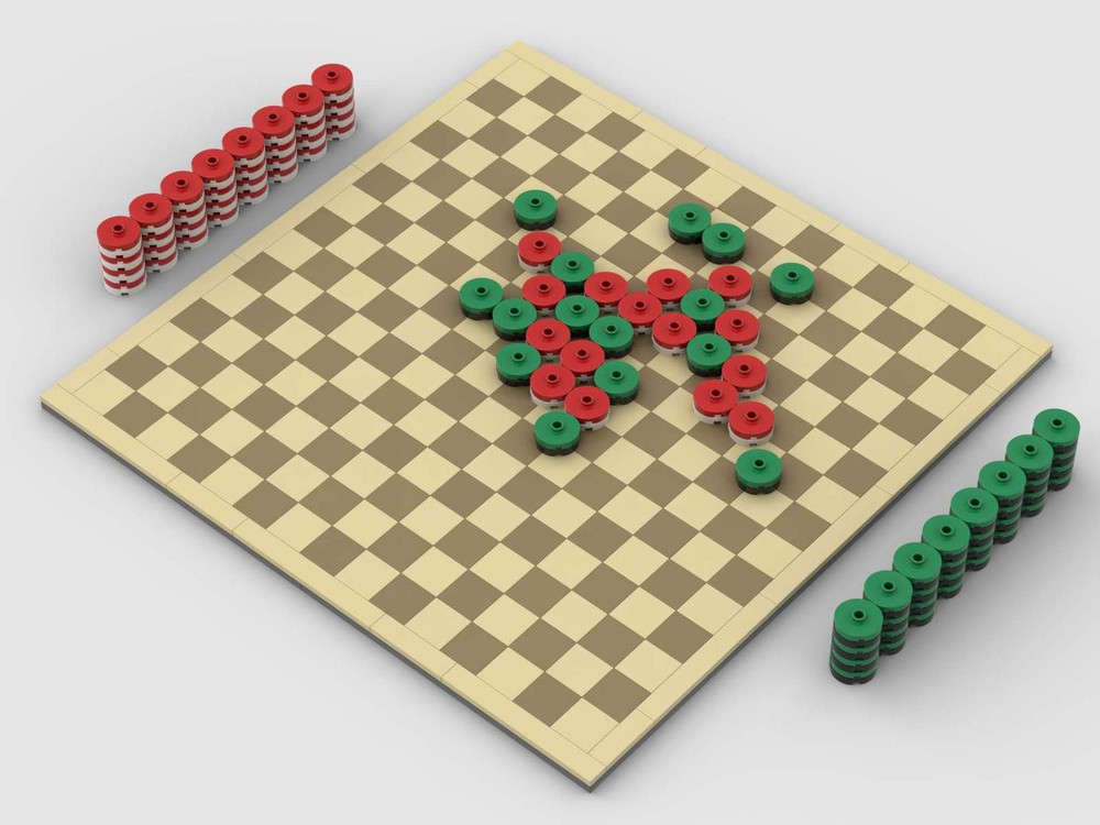 LEGO MOC Pieces For Five-in-A-Row by uminuo | Rebrickable - Build with LEGO