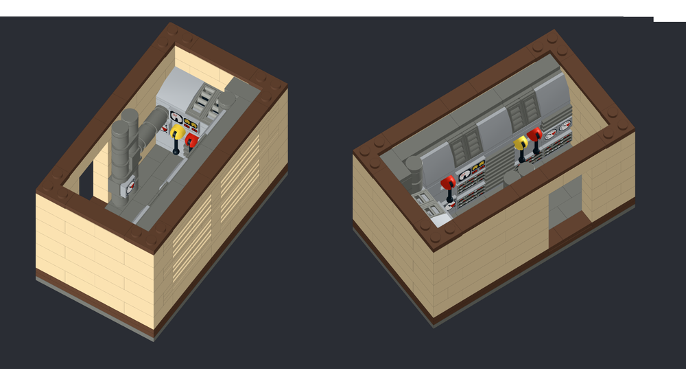 LEGO MOC Electrical substation by KJViktor | Rebrickable - Build with LEGO