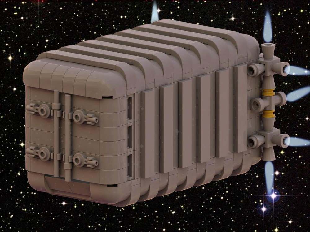 LEGO MOC Space Shipping Container by Thomus_Bean | Rebrickable - Build ...