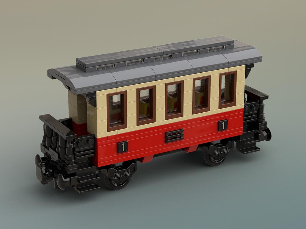 Lego Moc First Class Passenger Car By Jamisonwieser Rebrickable