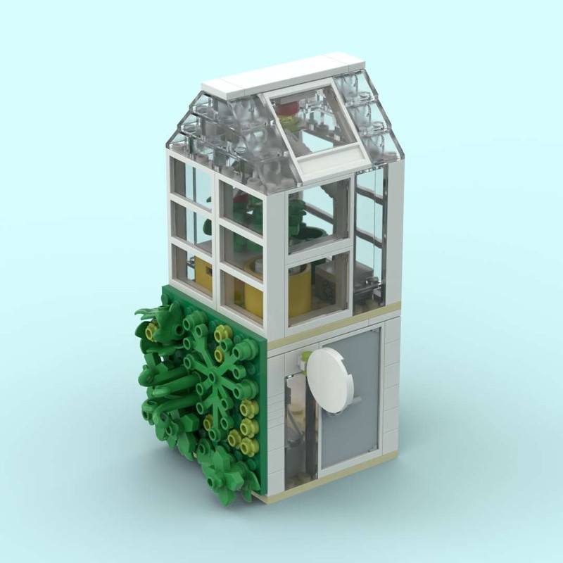 LEGO MOC 8x8 urban farm by Stud.ious | Rebrickable - Build with LEGO