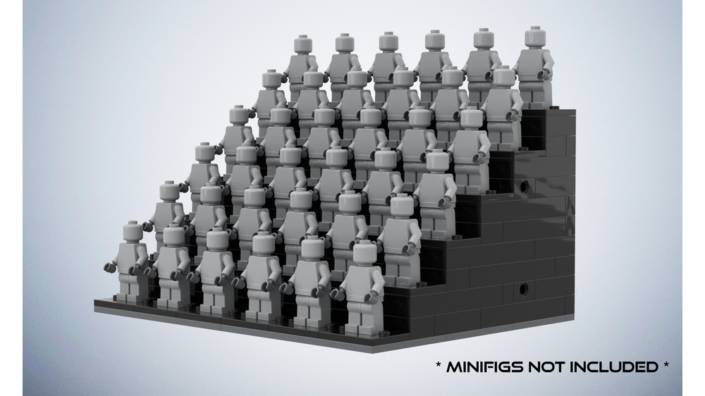 LEGO MOC Minifigure Stand by lenstrom97 | Rebrickable - Build with LEGO