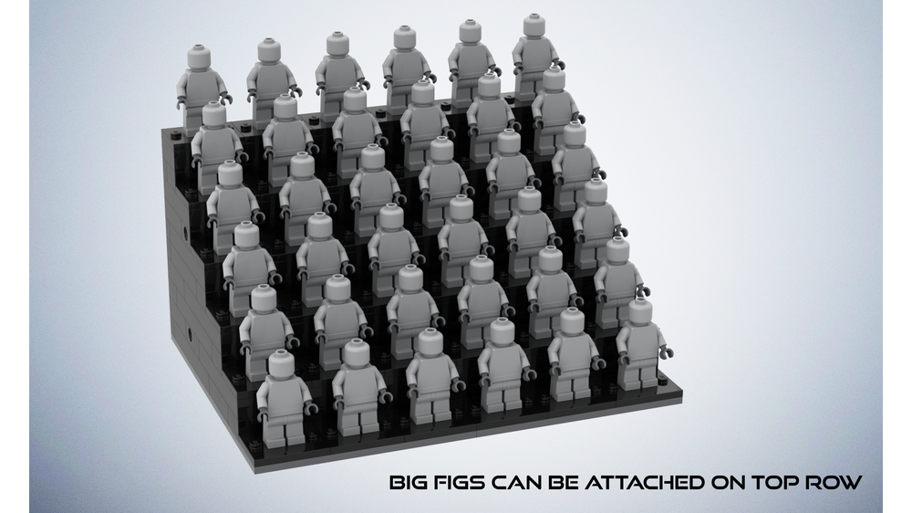 LEGO MOC Minifigure Stand by lenstrom97 | Rebrickable - Build with LEGO