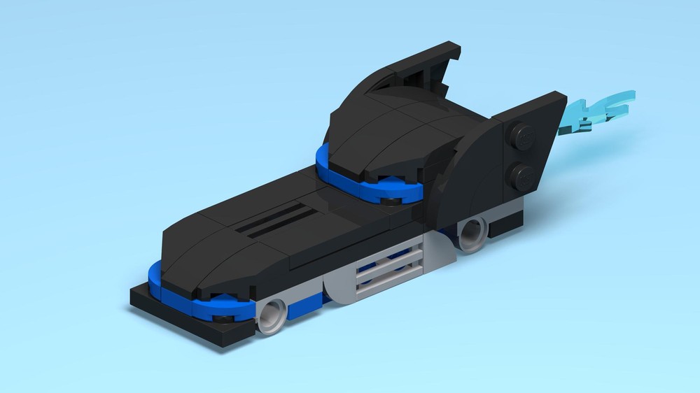 LEGO MOC Advent Style The Batman Batmobile B by mattking4 | Rebrickable ...