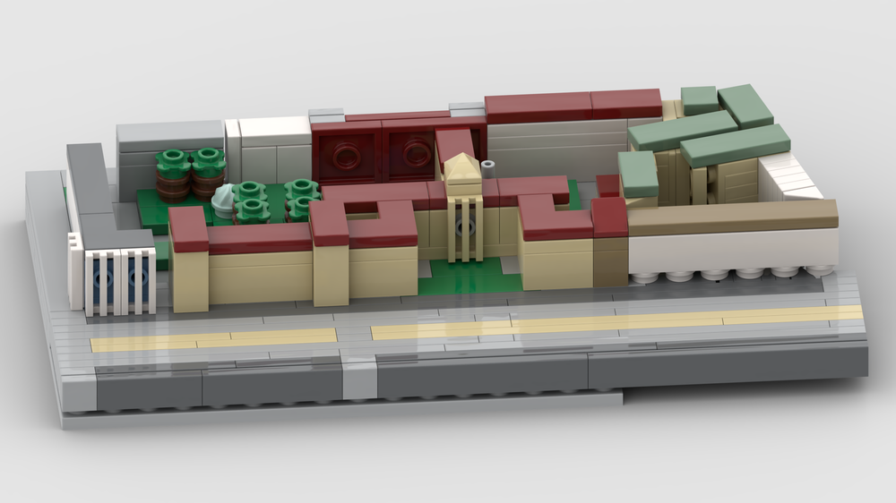 LEGO MOC Microberlin 2: Russian Embassy by Leo G | Rebrickable - Build ...
