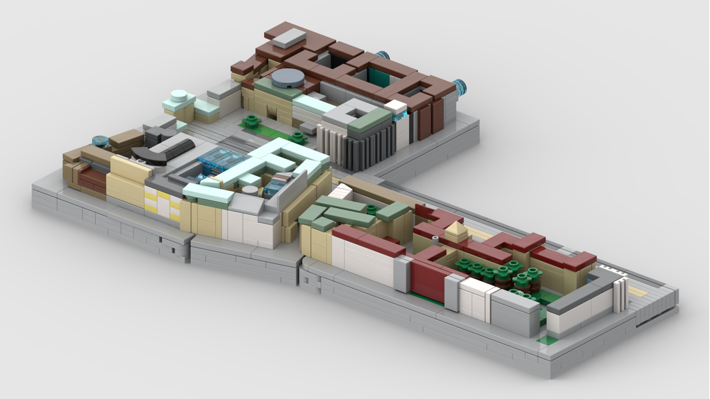 LEGO MOC Microberlin 2: Russian Embassy by Leo G | Rebrickable - Build ...