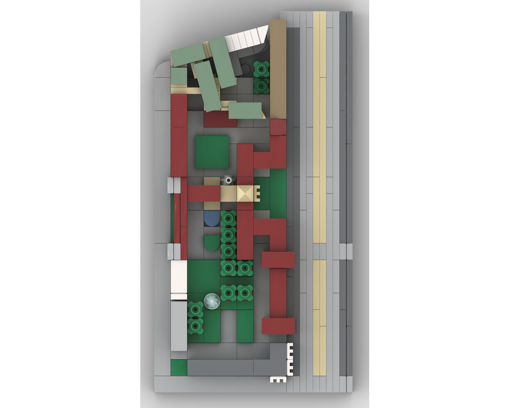 LEGO MOC Microberlin 2: Russian Embassy by Leo G | Rebrickable - Build ...