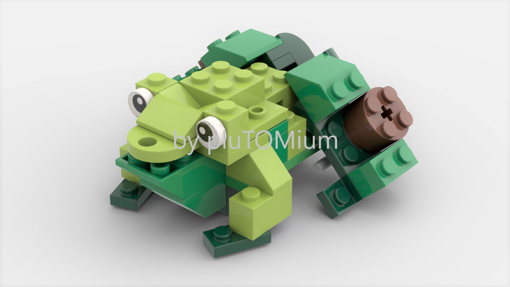 LEGO MOC Toad (LEGO 11007 Alternate) by pluTOMium | Rebrickable - Build ...