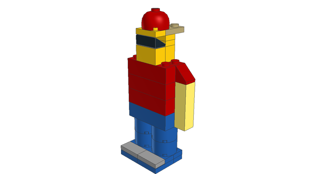 LEGO MOC 11005 Cool Blind Guy (RPC MOC 4/18) by julien1001 ...