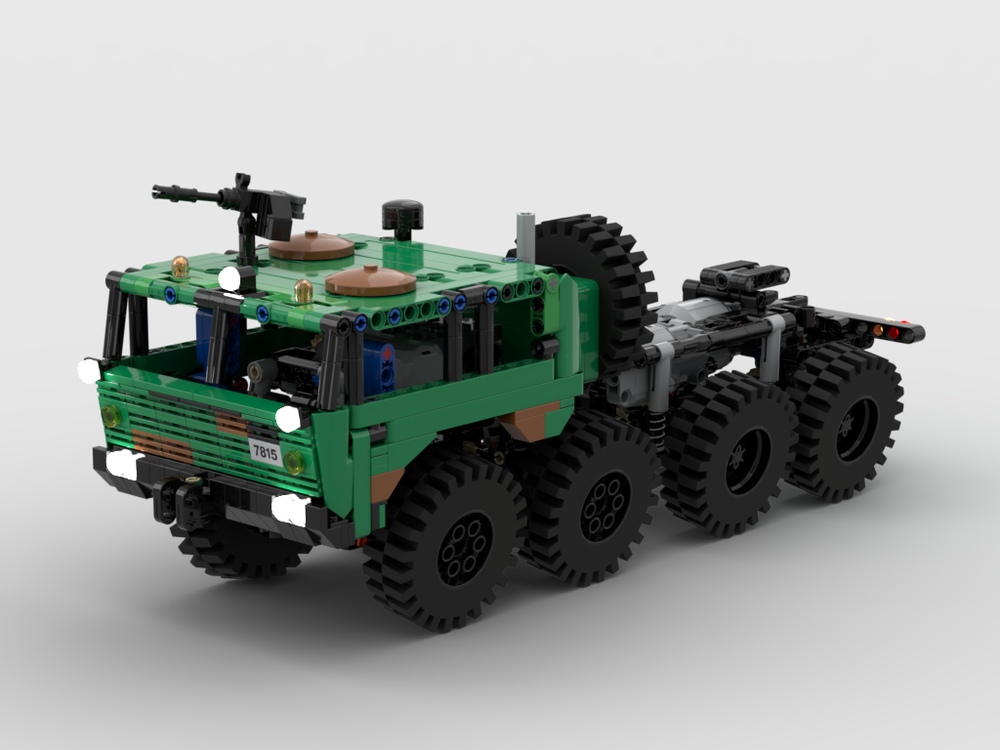LEGO MOC Tatra 813 Military by vinsen | Rebrickable - Build with LEGO