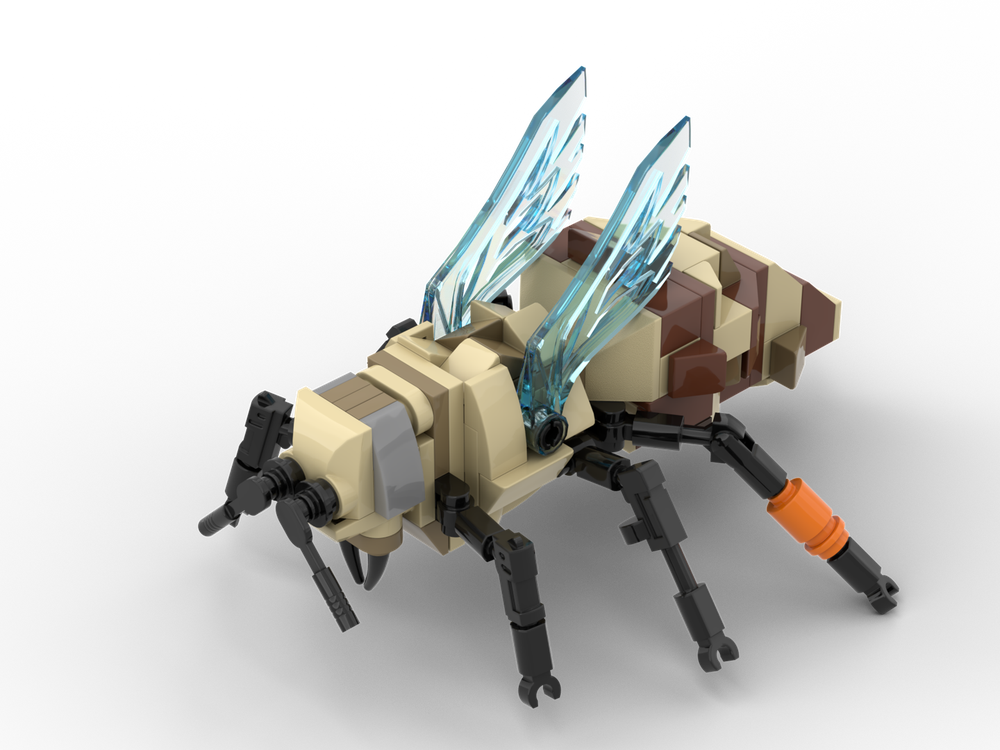 LEGO MOC Honey Bee by Brickjester | Rebrickable - Build with LEGO