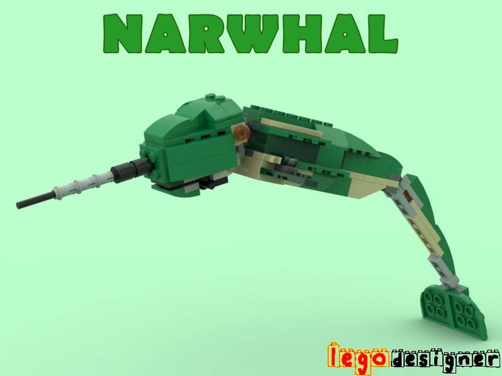 LEGO MOC 31058 Narwhal by LegoDesigner | Rebrickable - Build with LEGO