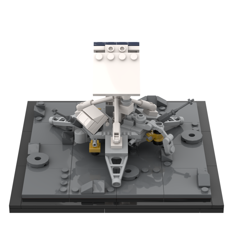 LEGO MOC Surveyor 3 Moon Lander by zeegiraf | Rebrickable - Build with LEGO