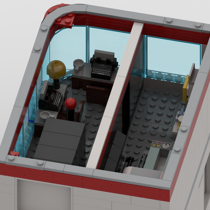 LEGO MOC Modular Hospital by graxton | Rebrickable - Build with LEGO