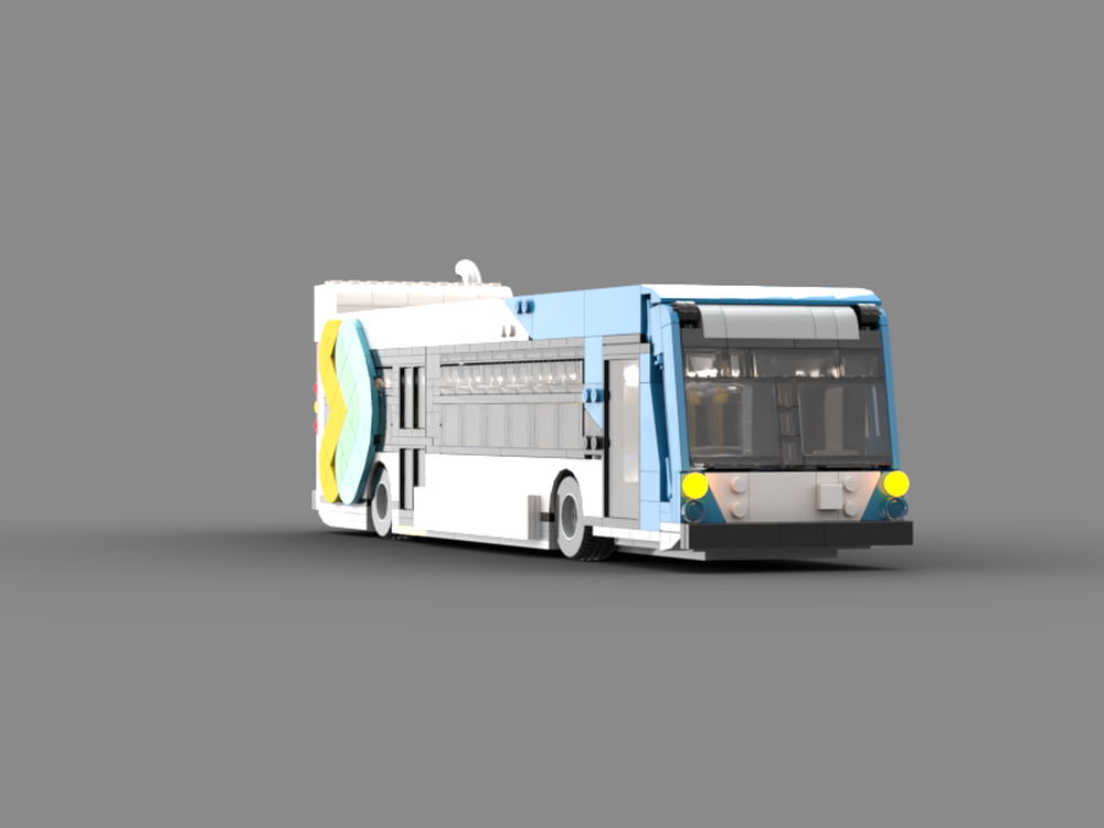 LEGO MOC LFS nova bus by df3_legomocs | Rebrickable - Build with LEGO