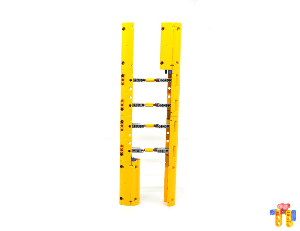 Lego Moc Folding Ladder By Xilanium Rebrickable Build With Lego