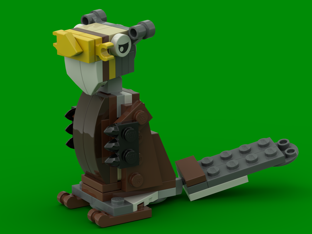 LEGO MOC 40329 Beaver by Dafeld | Rebrickable - Build with LEGO