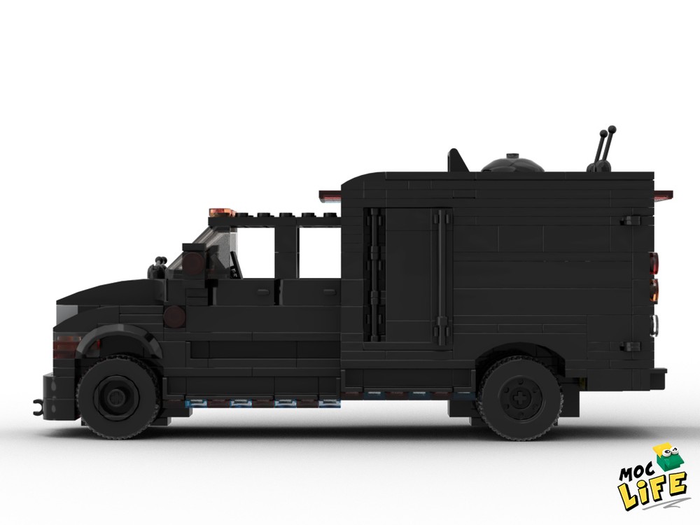 LEGO MOC Ford F-650 quad cab dually S.W.A.T. by MocLife | Rebrickable ...
