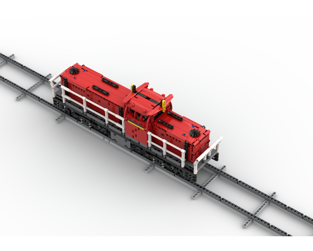 LEGO MOC Technic Cargo Loc Power Functions by Technic TRAIN Man ...