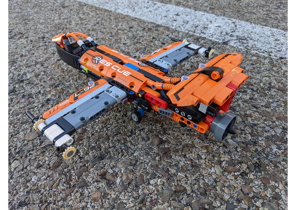 LEGO MOC F-104 Starfighter (42120 Rescue Hovercraft) by jpgon ...